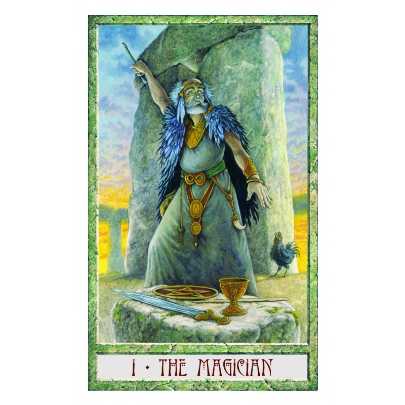 LE TAROT DES DRUIDES - PHILIP ET STEPHANIE CARR GOMM