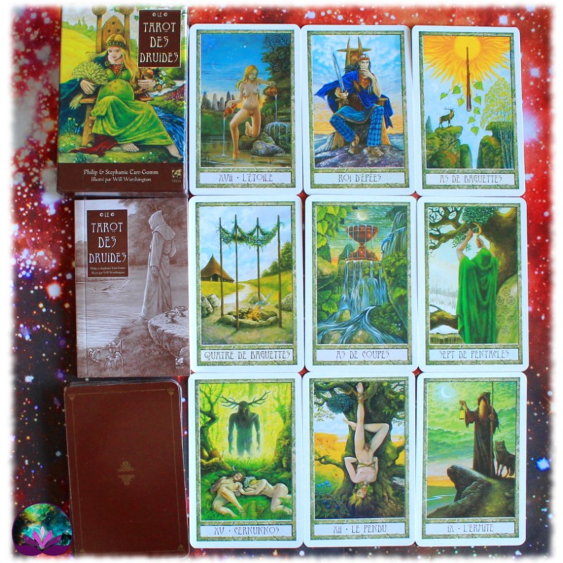 LE TAROT DES DRUIDES - PHILIP ET STEPHANIE CARR GOMM
