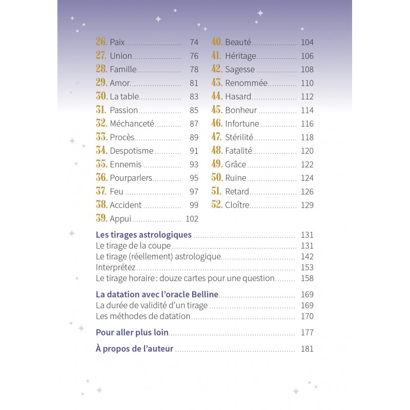 LE BELLINE ASTROLOGIQUE - MARC NEU