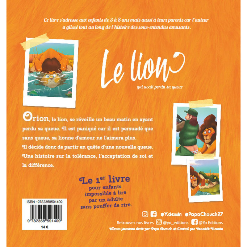 Le Lion Qui Avait Perdu Sa Queue Papa Chouch 5755