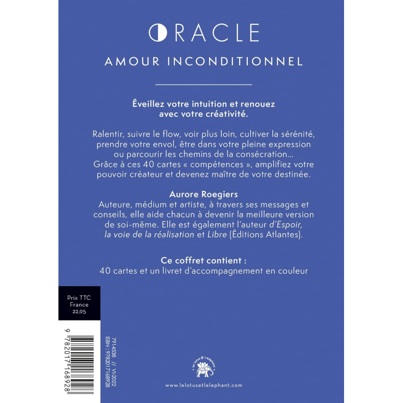 AMOUR INCONDITIONNEL - ORACLE - AURORE ROEGIERS